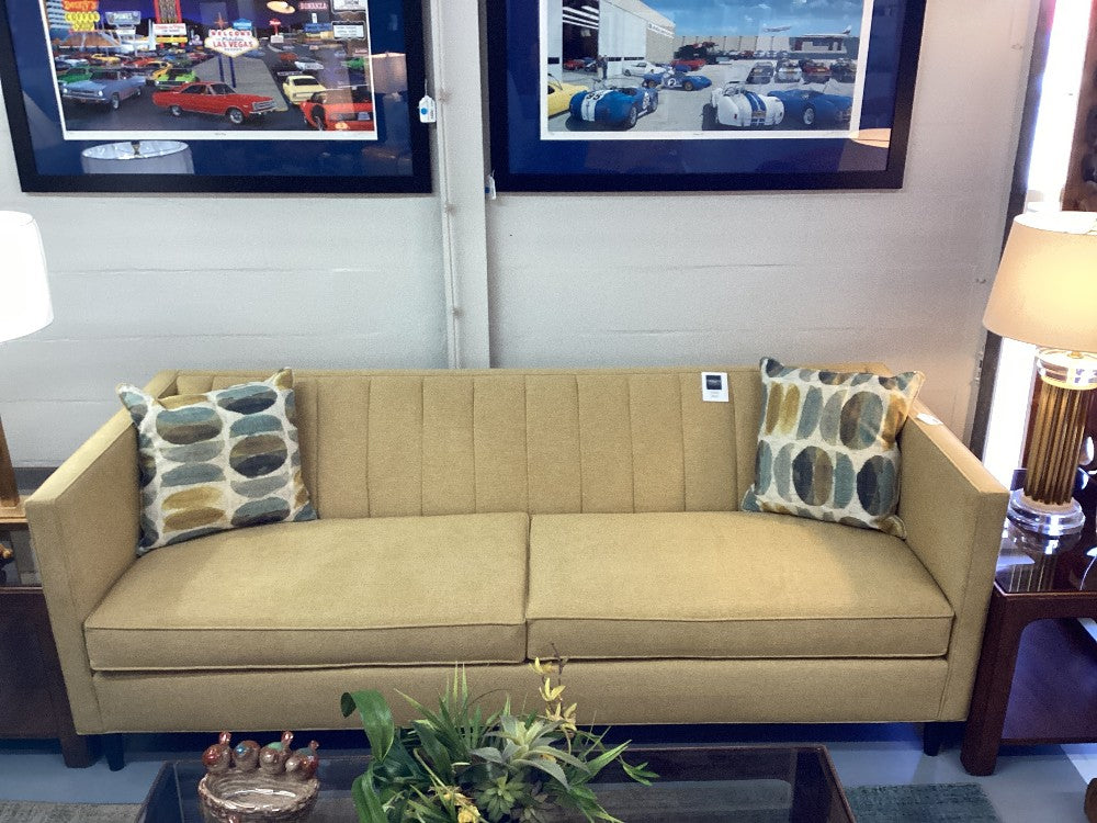 Yellow Ethan Allen Lucy Sofa – Berner's Auction, Inc.